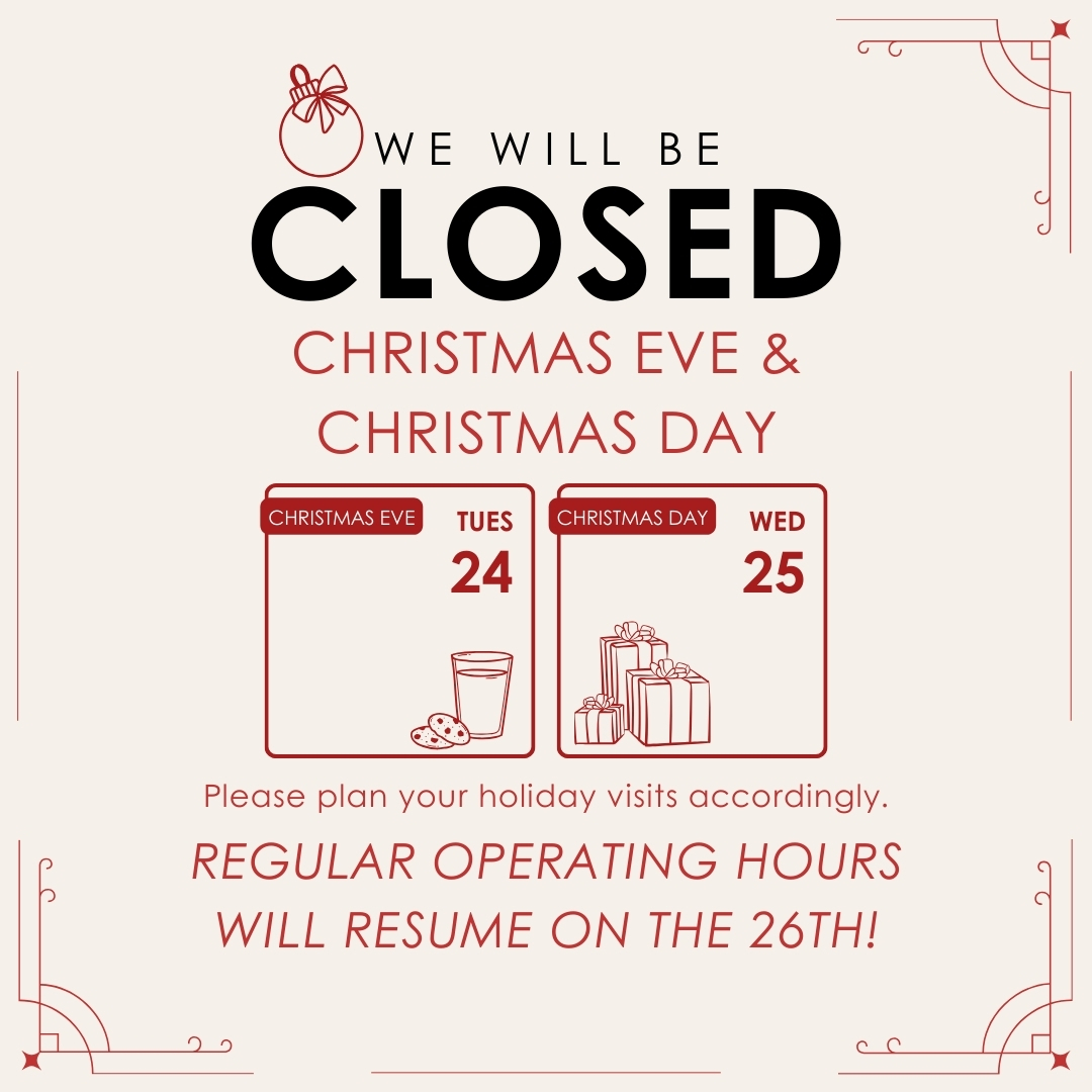 Beaches Museum Holiday Closure Dates - Beaches Museum